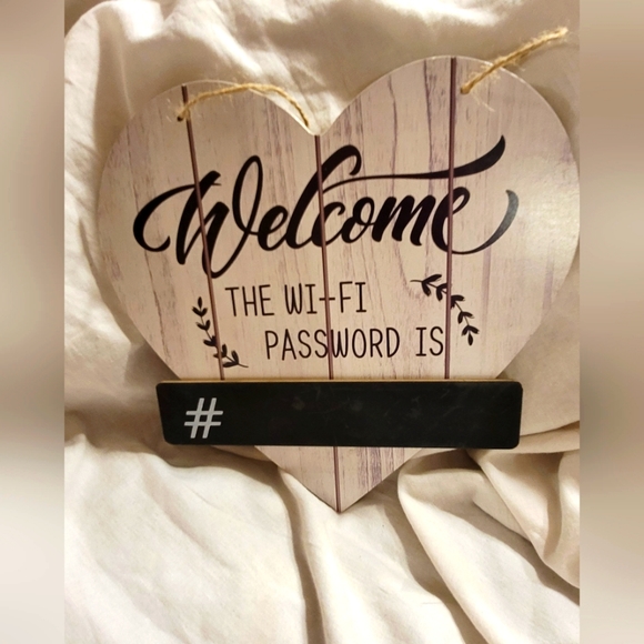 Office | Nwt Wifi Password Sign Office Business School Classroom Salon ...